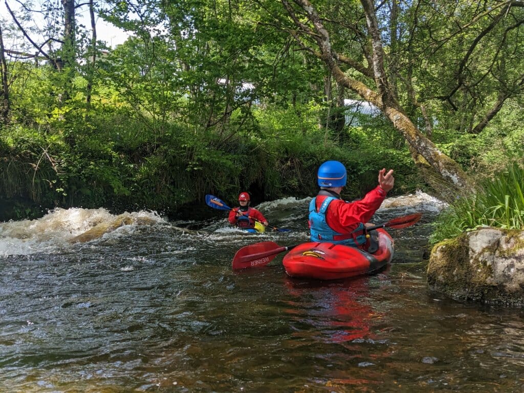 BCAB White Water Kayak Leader Training | Plas y Brenin